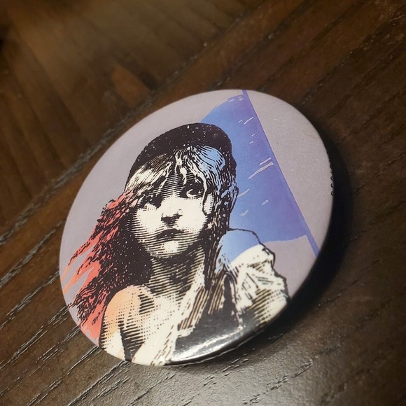 Accessories | Vintage Les Miserables Collector Collectible Button Badge ...